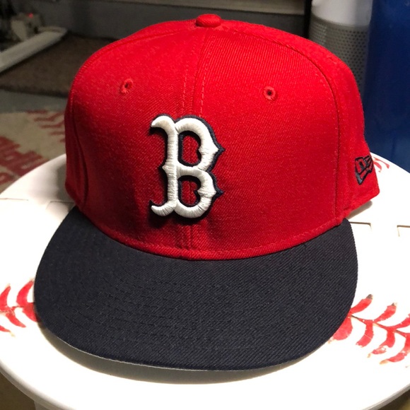 New Era | Accessories | Boston Red Sox Mlb 7s Cooperstown Collection Fitted Hat Cap Size 7 38 ...